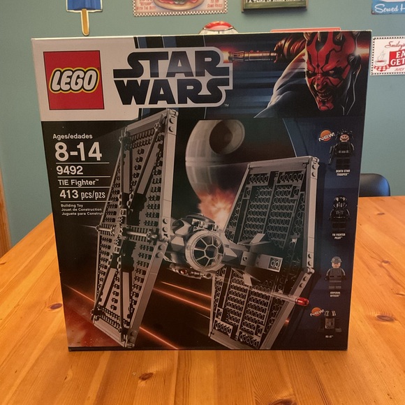 Lego | Toys | Lego Star Wars Tie Fighter 9492 New Factory Sealed 4 ...